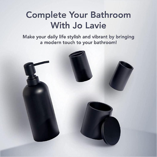 Ebern Designs Hooman 4 Piece Bathroom Accessory Set | Wayfair