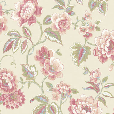 Wildon Home® Bingaman Floral Wallpaper | Wayfair