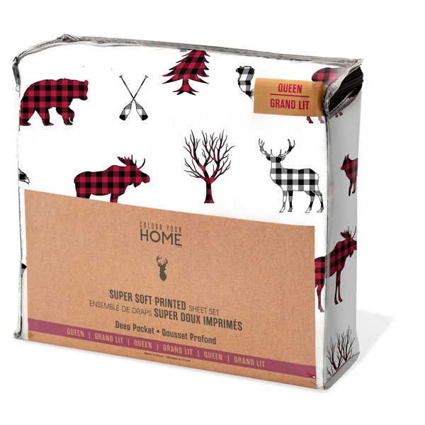 Rustic-lodge-sheets | Wayfair