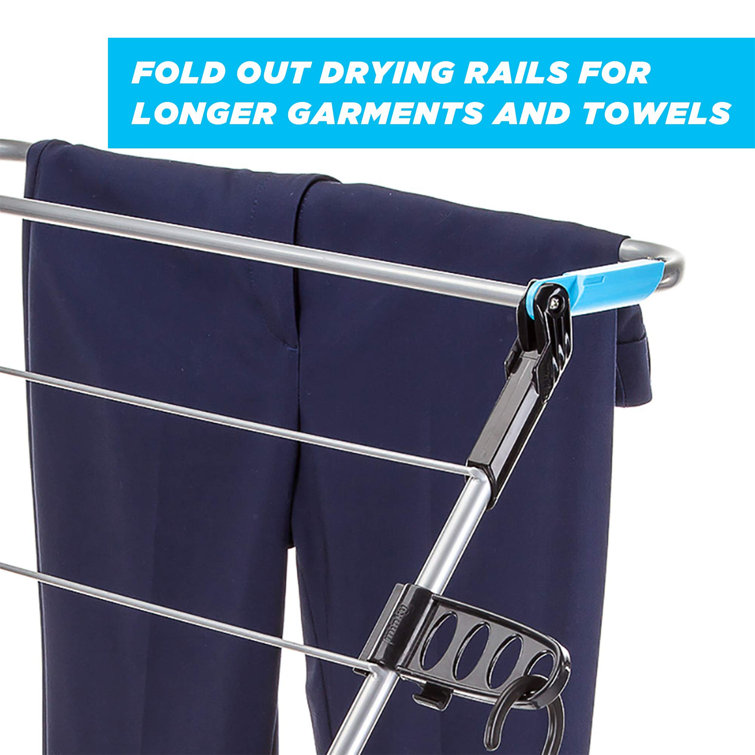 Rebrilliant X Wing Metal Folding Drying Rack | Wayfair.co.uk