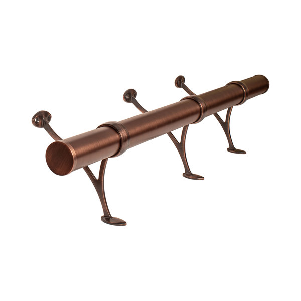 Outwater 6ft Bar Foot Rail Kit Complete Undercounter Mount Hardware and ...