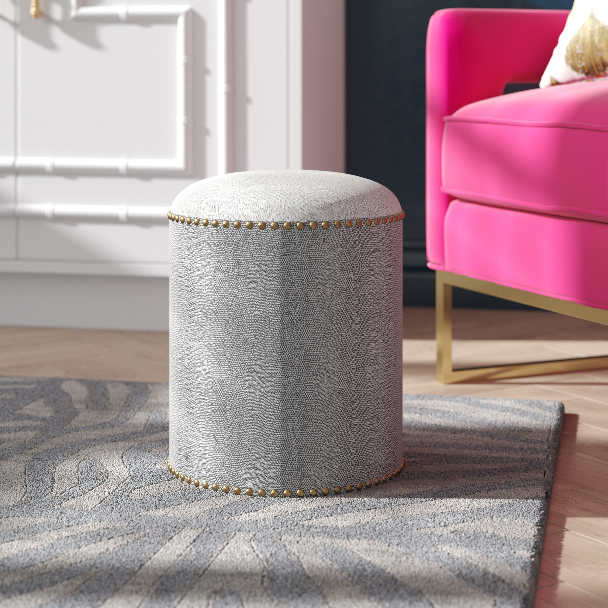 Mercer41 Atkinson 15'' Tall Decorative Stool & Reviews | Wayfair