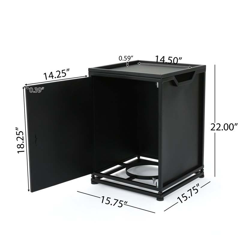 Nfusion Fire Pit Propane Tank Cover & Reviews | Wayfair