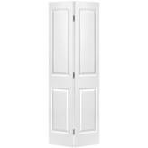 Masonite Paneled Manufactured Wood Primed Lincoln Park Interior Bi-Fold ...