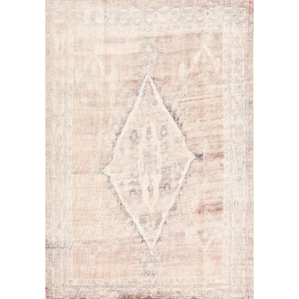 Hokku Designs Hemberger Handmade Wool Beige Rug | Wayfair