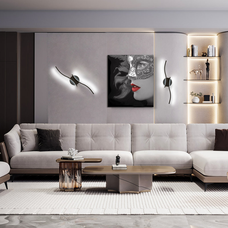 Orren Ellis Philpott 2-Light Dimmable LED Vanity Light & Reviews | Wayfair