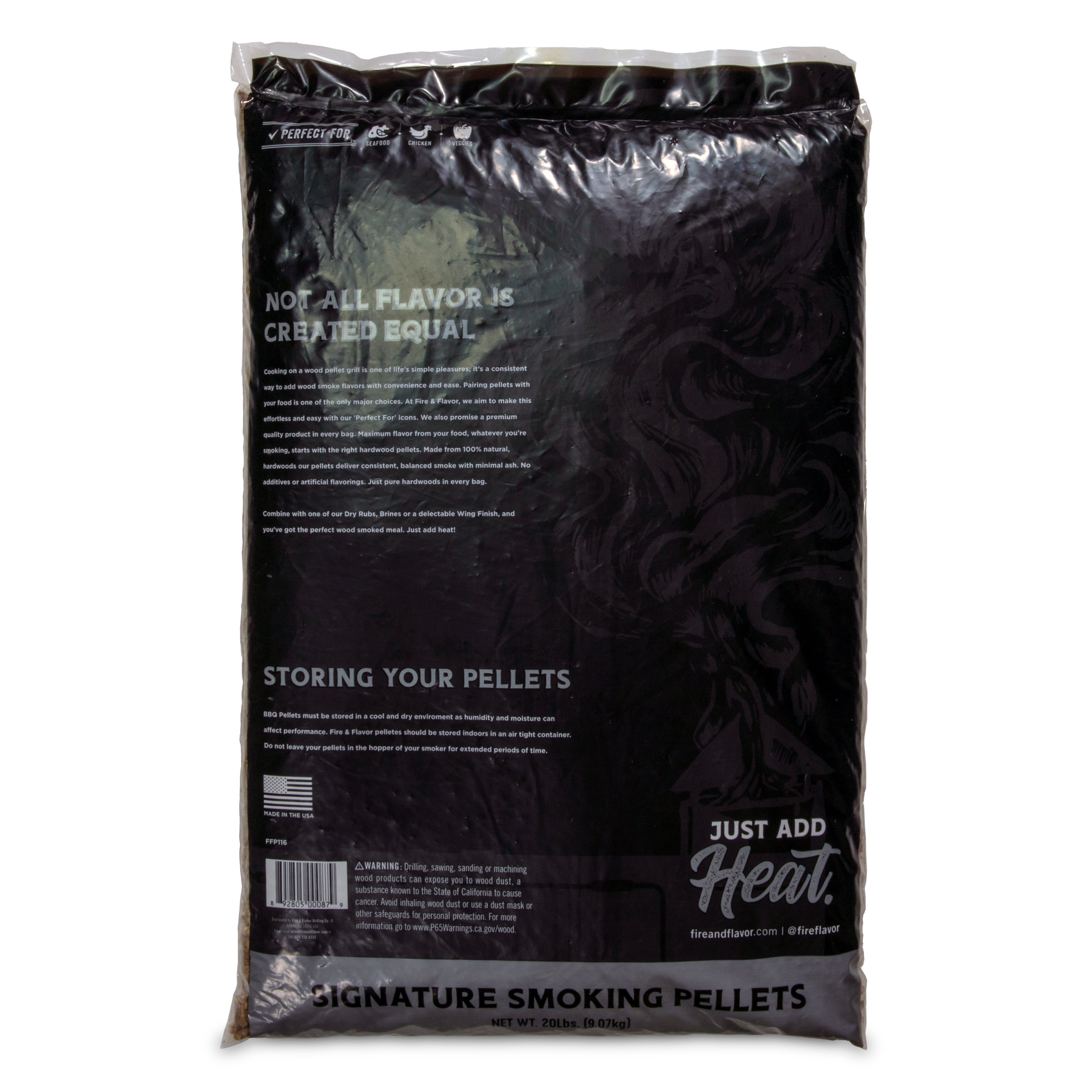Fire & Flavor Signature Blend All Natural Wood Pellets | Wayfair