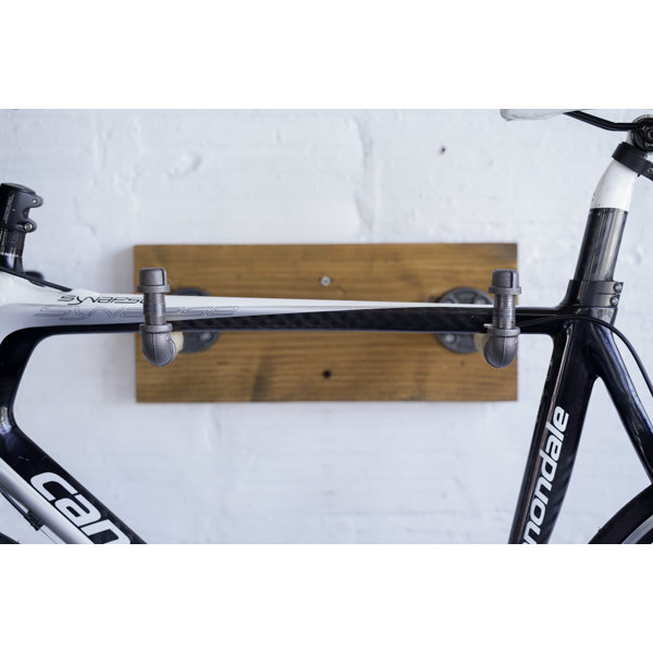 TheIronRootsDesigns Industrial Pipe Wall Mounted Bike Rack & Reviews ...