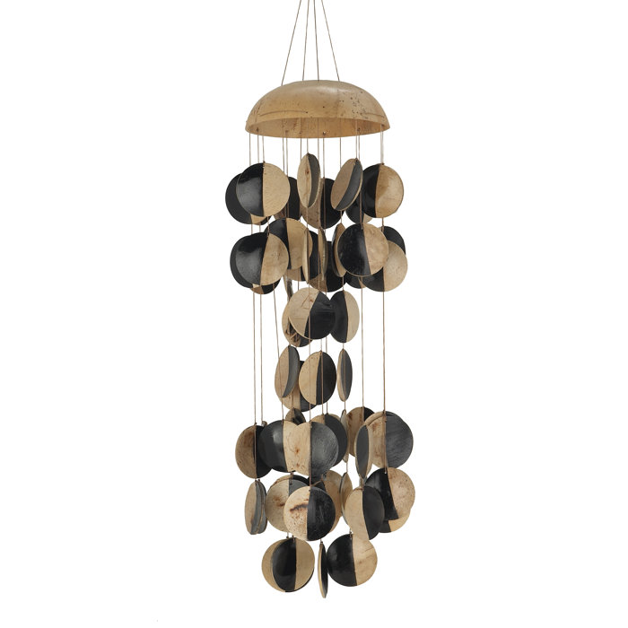 Bay Isle Home Coconut Shell Wind Chime & Reviews | Wayfair