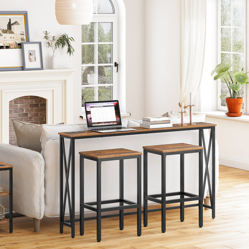 17 Stories Marushka Console Table with Power Outlet & Reviews | Wayfair