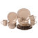 Lorren Home Trends Porcelain China Dinnerware Set - Service for 4 | Wayfair