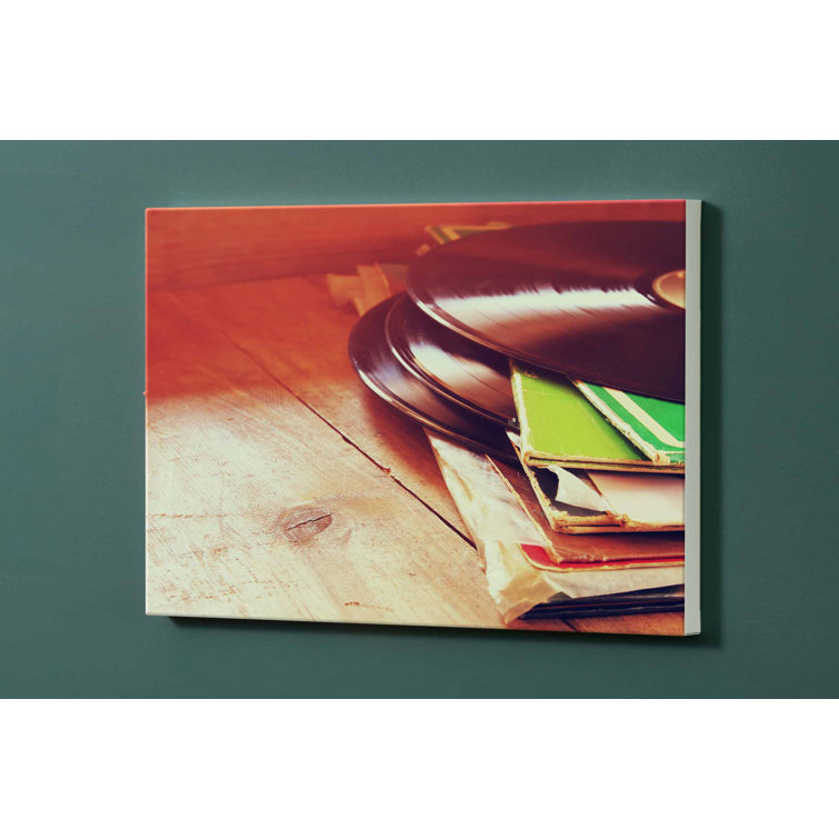 East Urban Home Records Magnetic Wall Mounted Photo Memo Board ...