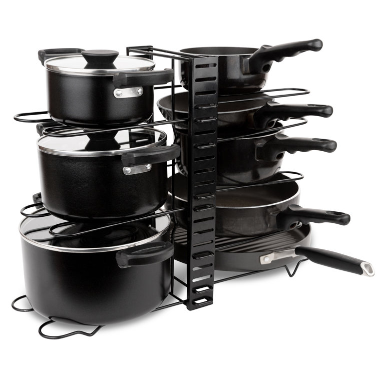 Rebrilliant 3 DIY Method Freestanding Pot Rack & Reviews | Wayfair