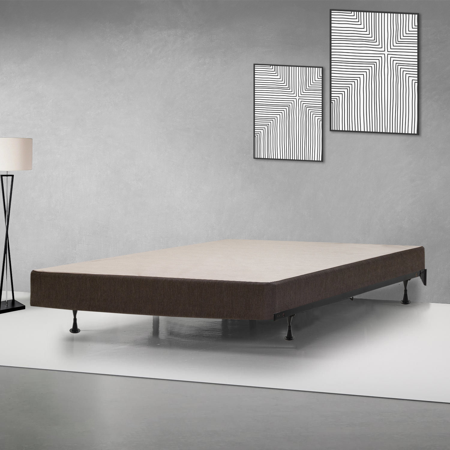 Alwyn Home Micky Wood Box Spring | Wayfair