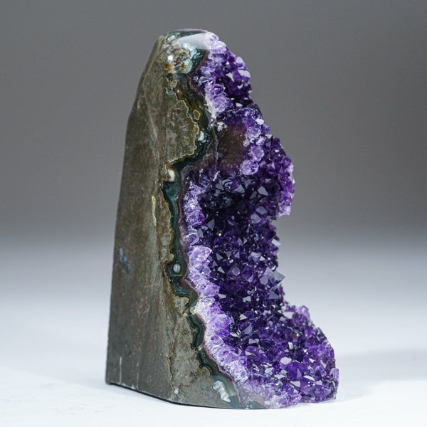 Astro Gallery of Gems Genuine Amethyst Crystal Cluster From Brazil (1.2 ...