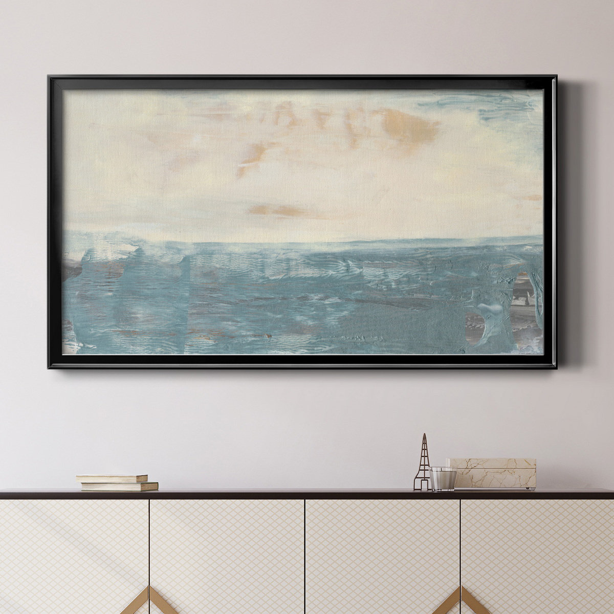 WexfordHome Peace And Calm III - Picture Frame Painting | Wayfair