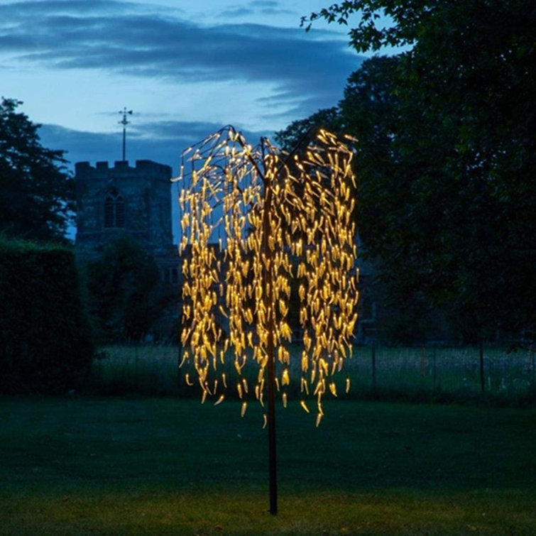 The Seasonal Aisle LED Indoor / Outdoor Lighted Trees & Branches ...