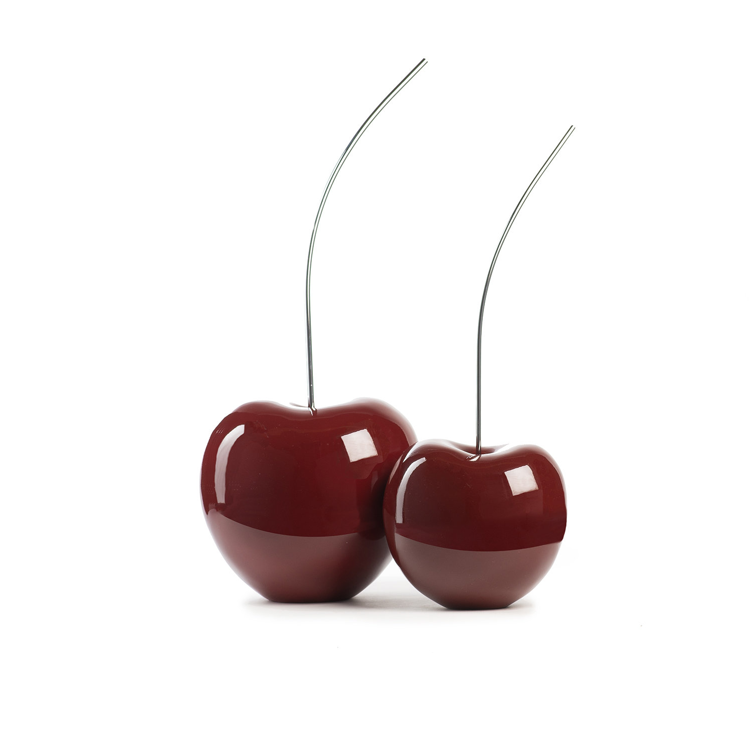 Latitude Run® 2 Piece Eliora Decorative Cherry Sculpture Set & Reviews ...