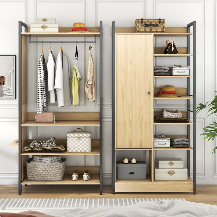 MISNODE 1 Door Iron Wardrobe | Wayfair.co.uk
