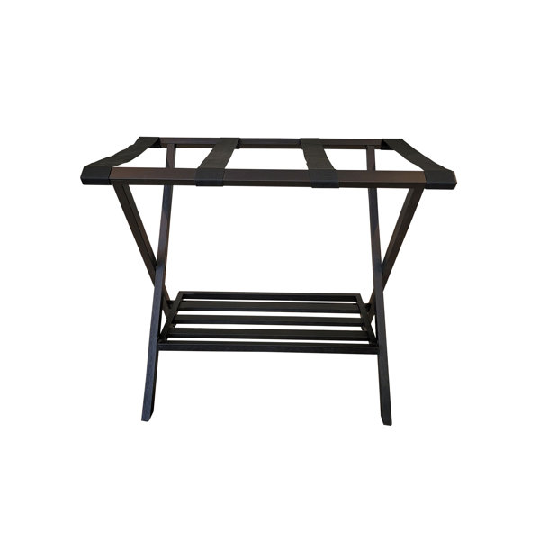 Casual Contemporary Living/Eccostyle Bamboo Folding Luggage Rack | Wayfair