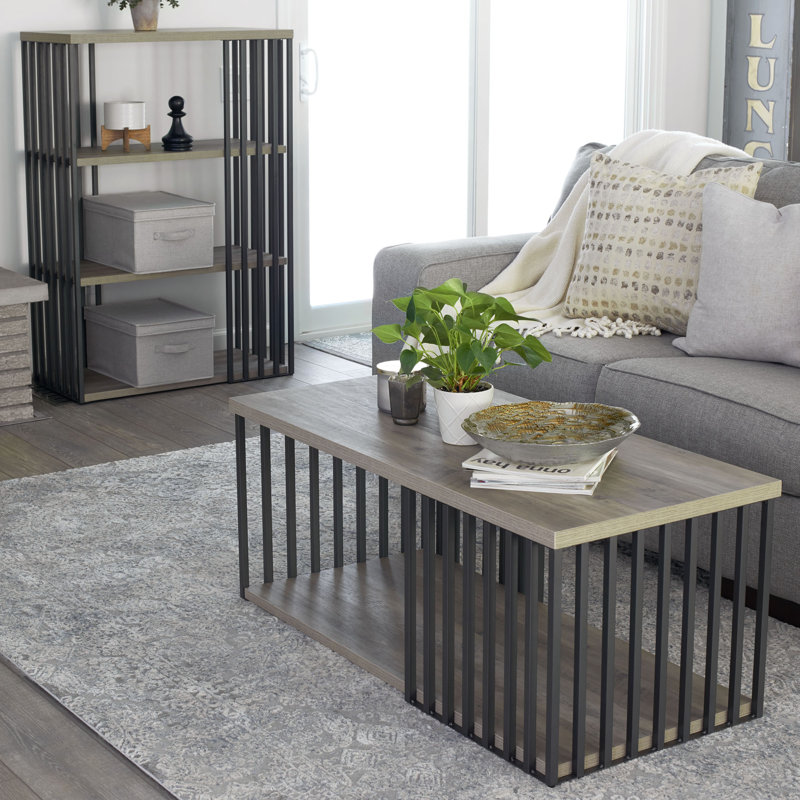 Wrought Studio Dulin Bookcase & Reviews | Wayfair