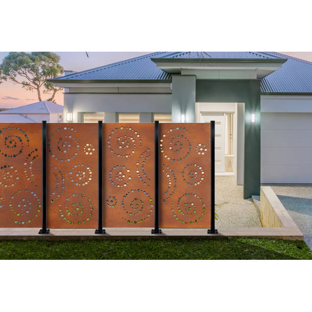 OUTDECO 48'' H x 24'' W Brown Composite Fencing & Reviews | Wayfair