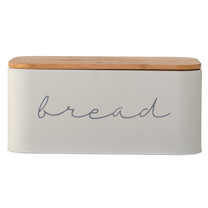 Gracie Oaks Enayah Bread Box & Reviews | Wayfair