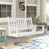 Wayfair | White Porch Swings You'll Love in 2023