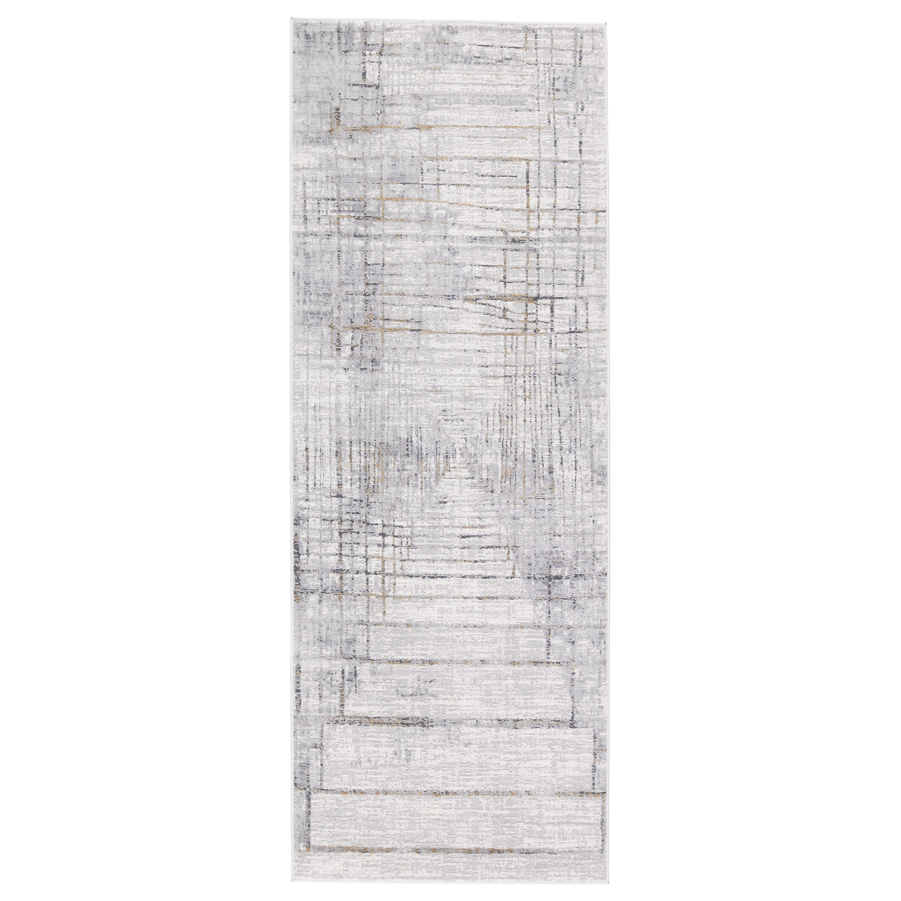 17 Stories Abstract Gray Area Rug & Reviews | Wayfair