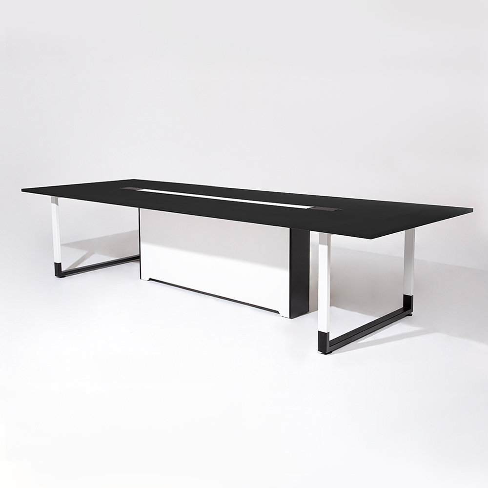 Inbox Zero Rectangular Conference Table & Reviews | Wayfair