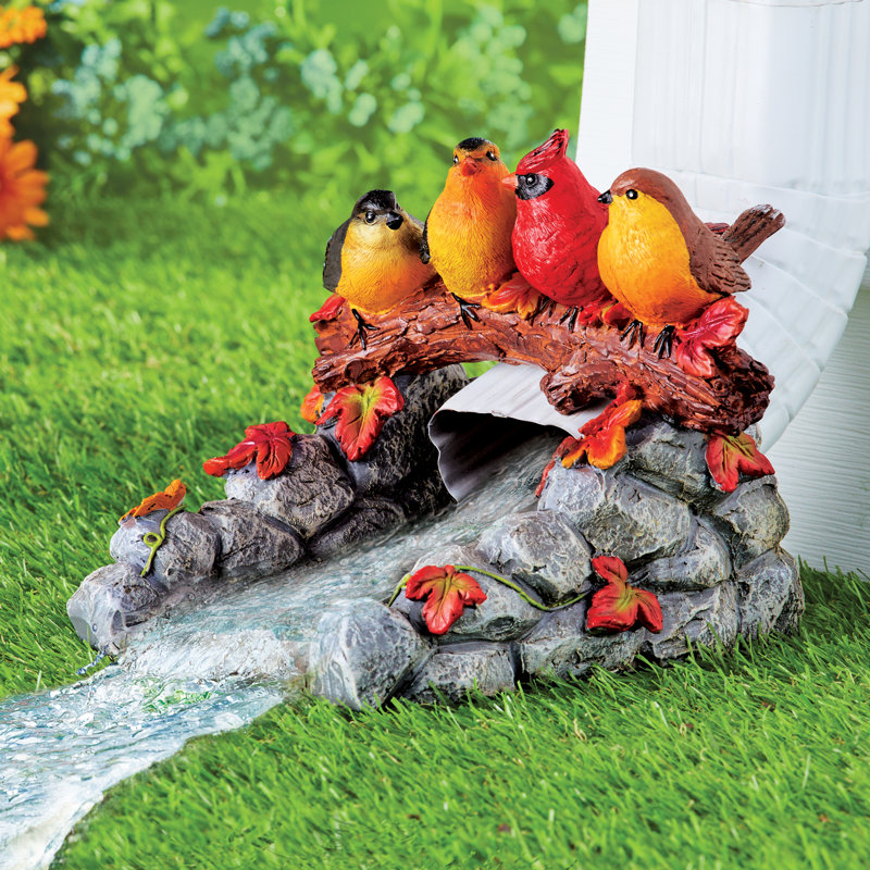 The Holiday Aisle® Alleghenyville Hand-Painted Decorative Pretty Birds ...