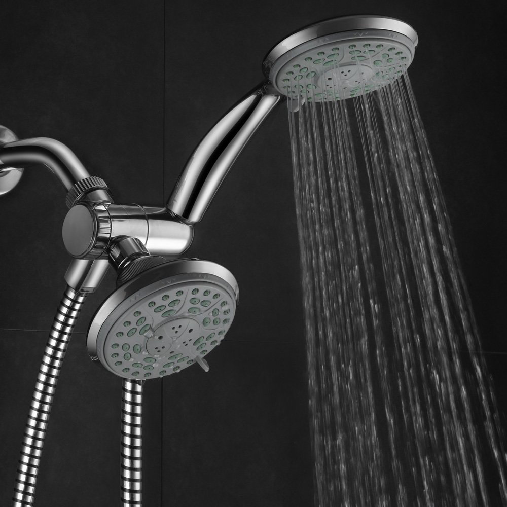 HotelSpa Multi Function Dual Shower Head & Reviews | Wayfair