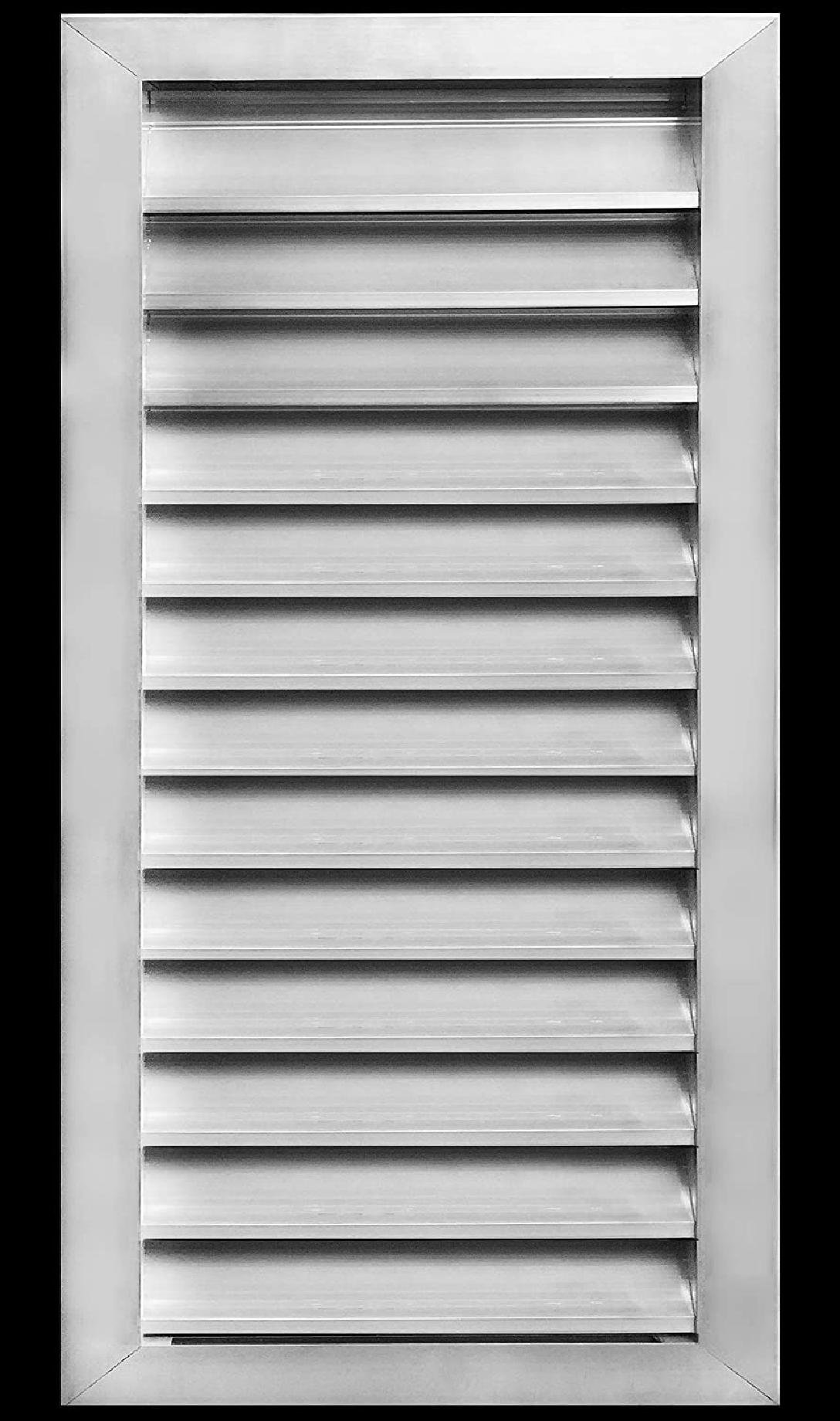 newlife1986 Aluminum Exterior Vent For Walls & Crawlspace - Rain ...