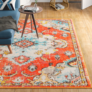 Wayfair | Orange Area Rugs