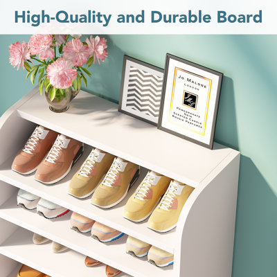 Latitude Run® 24 Pair Shoe Rack & Reviews | Wayfair