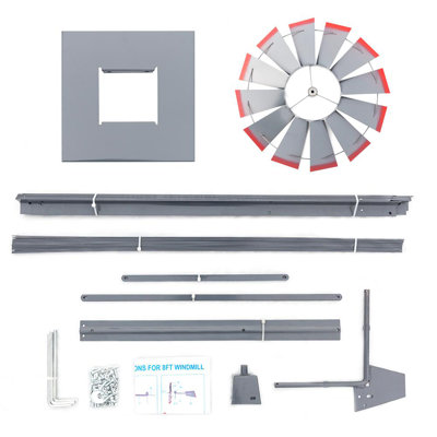 August Grove® Haghni Windmill & Reviews | Wayfair