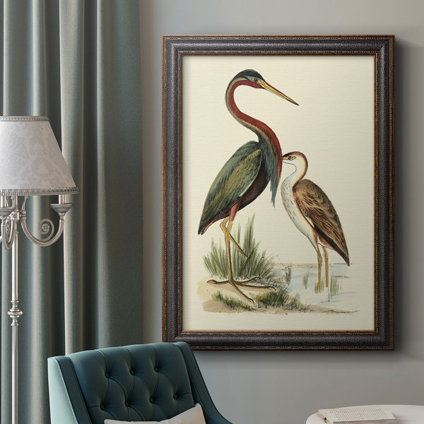 Highland Dunes Water Birds III Water Birds III - Picture Frame Print on ...