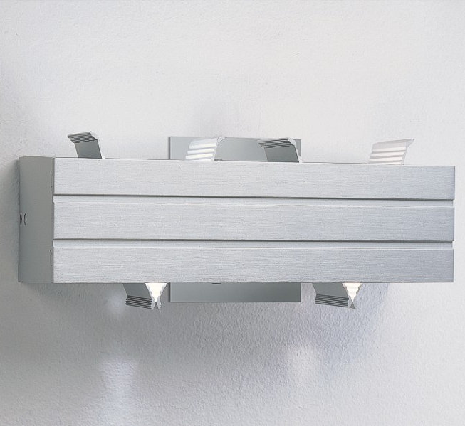 ZANEEN design Paral.Lel Aluminum Flush Mounted Sconce | Wayfair