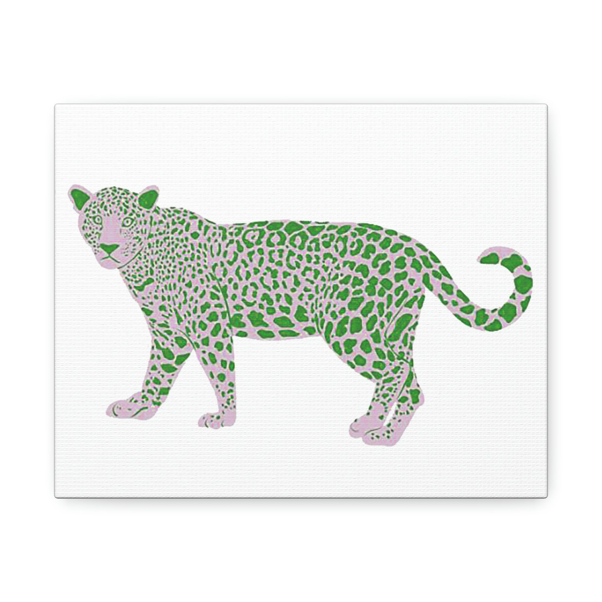 Dakota Fields Spotted Leopard - Wrapped Canvas Rectangle Illustration ...