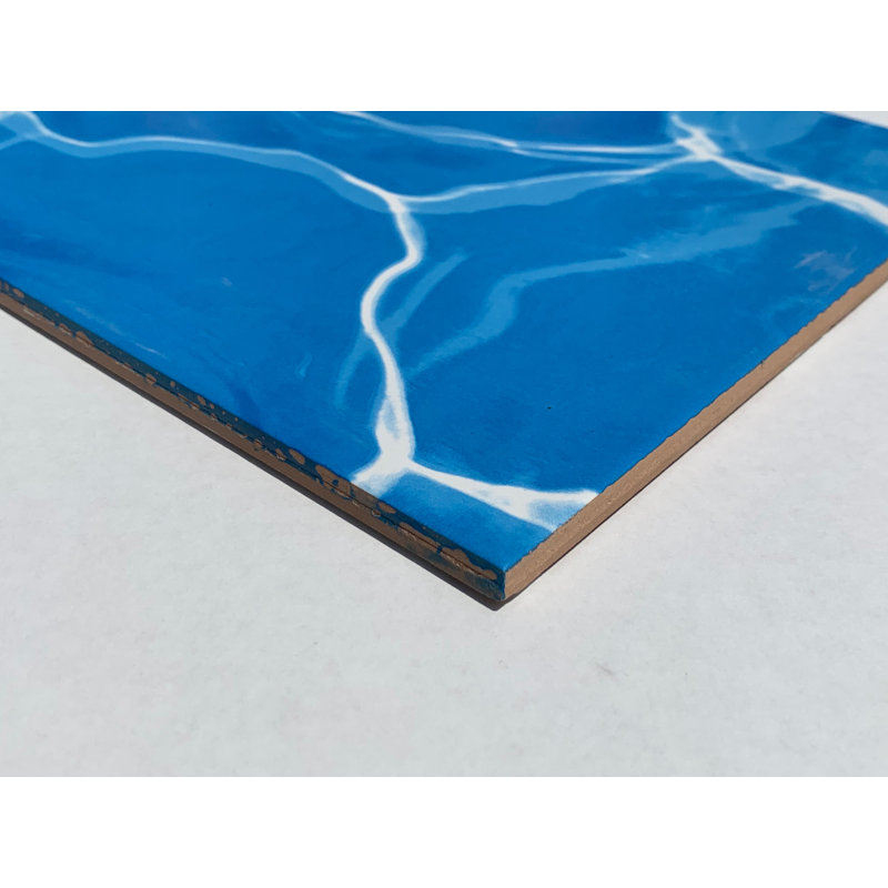 Imagine Tile, Inc. Water 12" x 12"Ceramic Field Tile | Wayfair