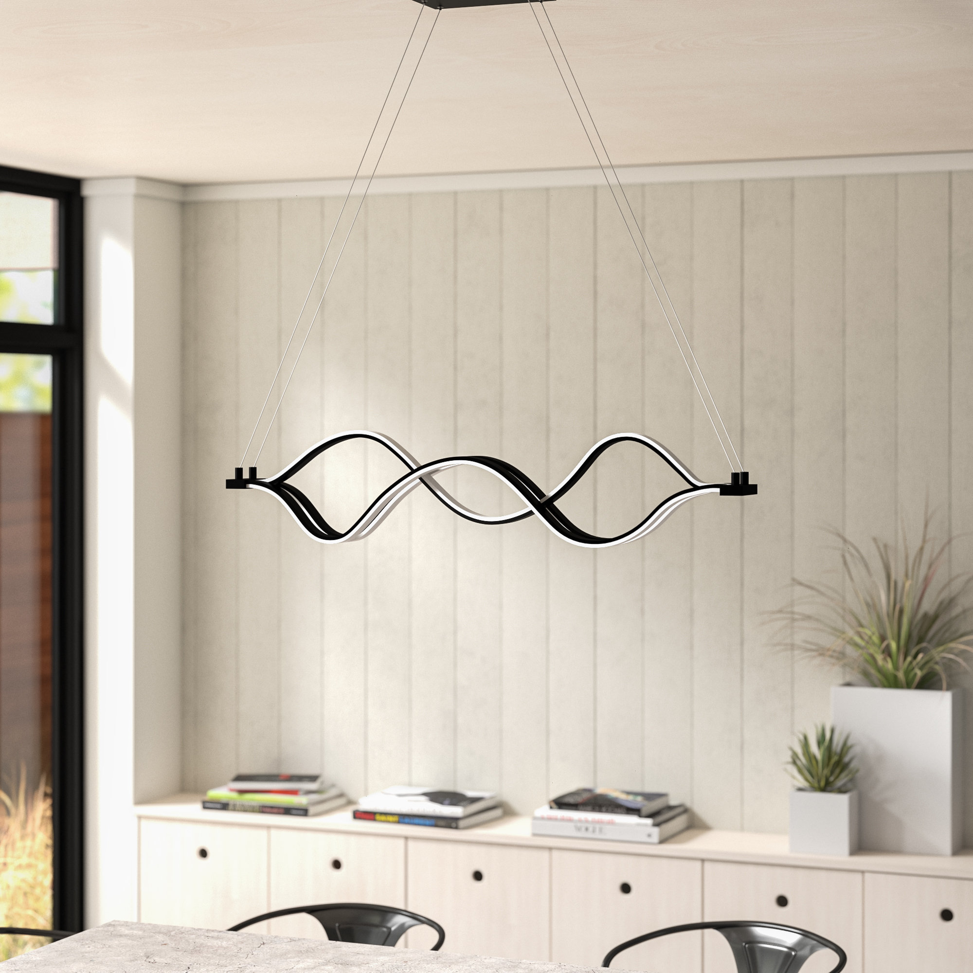 Orren Ellis Freshta Unique LED Pendant | Wayfair