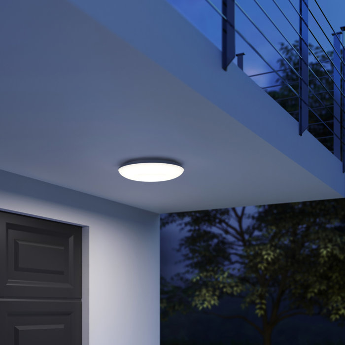 Steinel LED Outdoor Ceiling Light DL Vario Quattro S PIR Motion Sensor ...