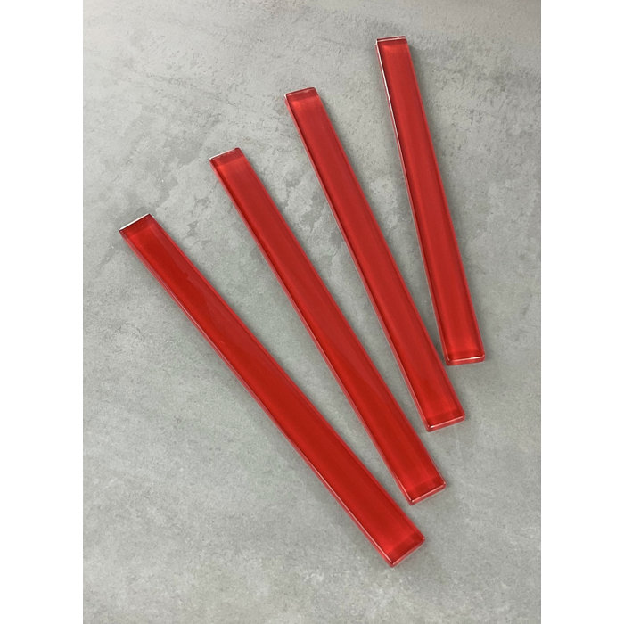 ES Stone 11.75" x 1" Glass Tile Trim | Wayfair