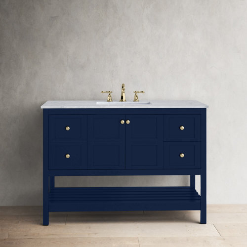 Farmhouse & Rustic 48 inches Bathroom Vanities | Birch Lane