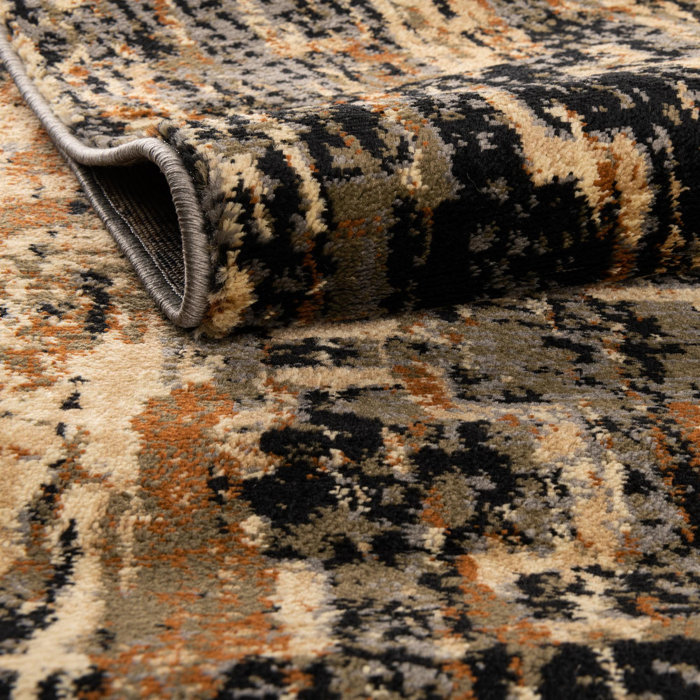 17 Stories Karwan Performance Blue Rug & Reviews | Wayfair