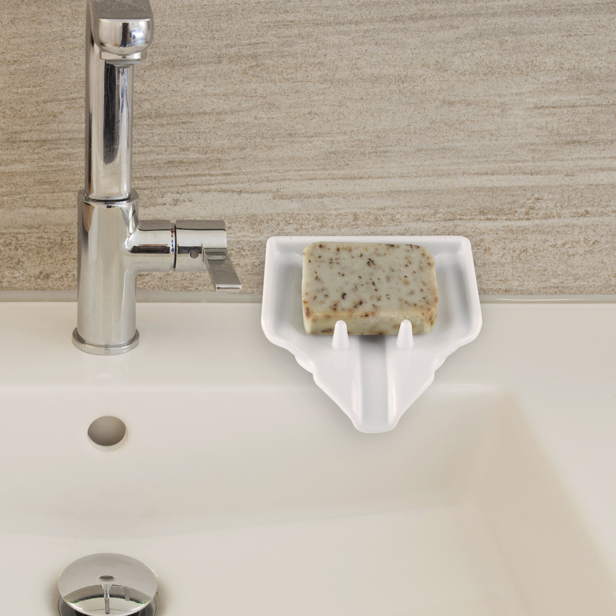 Trademark Home Collection Water Fall Soap Dish & Reviews | Wayfair