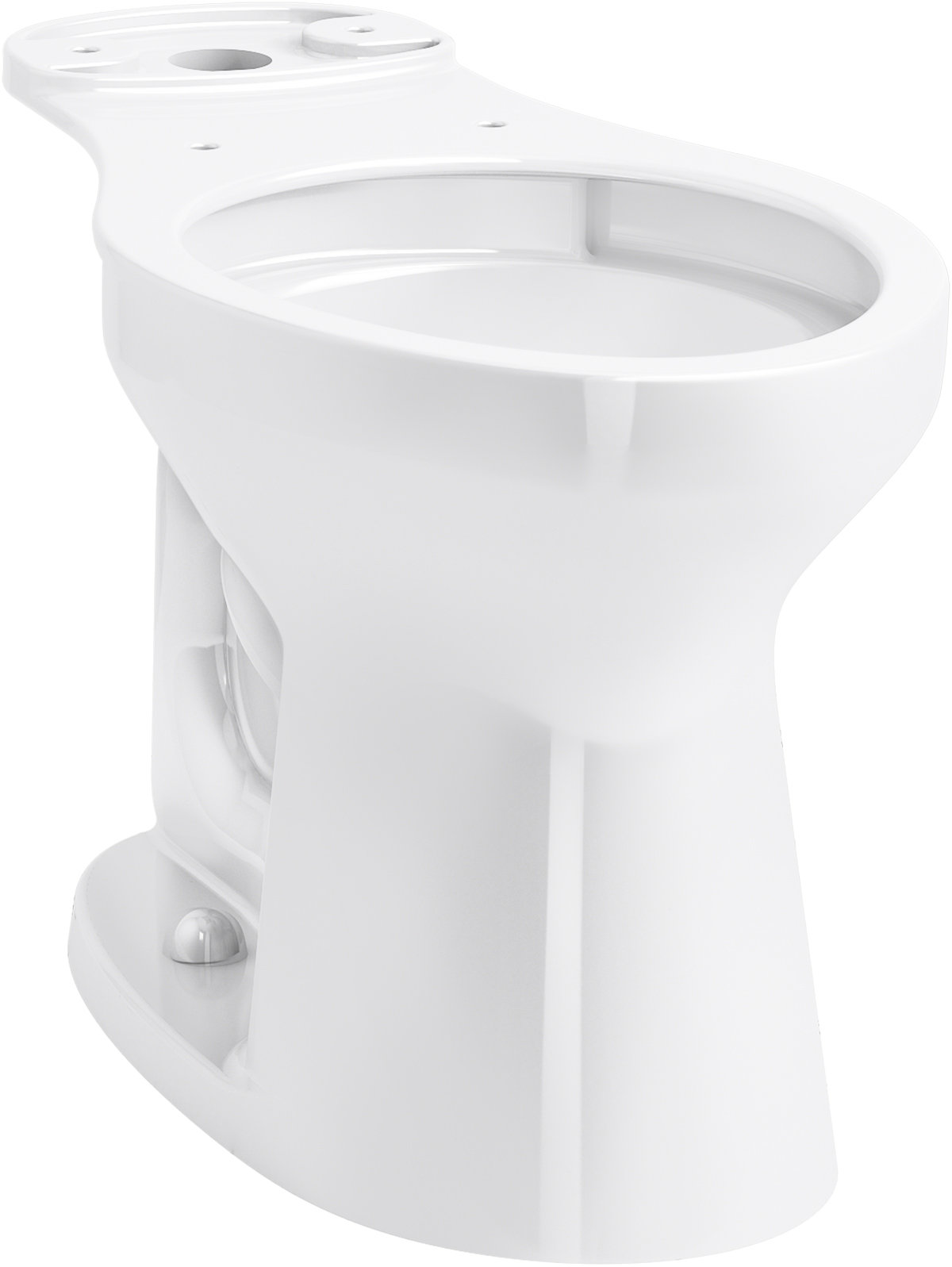 Kohler Cimarron Comfort Height Elongated Chair Height Toilet Bowl ...