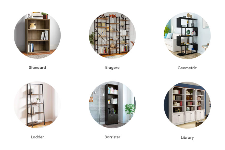 How to Choose a Bookcase: Find the Perfect Style for Your Home | Wayfair