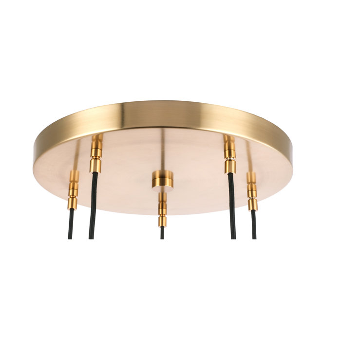 House of Hampton® Romona 5-Light Cluster Drum Pendant | Wayfair