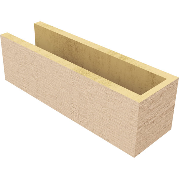 PCI Enterprises Rfturblk Block 9"H x 23"W x 9"D Rafter Tail | Wayfair